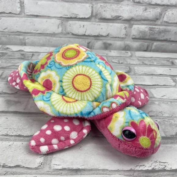 Douglas | Toys | Douglas The Cuddle Toy Bright Pink W Turquoise Yellow ...